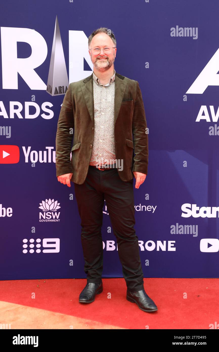 Sydney, Australia. 15th November 2023. ARIA Nominee Guy Ross (Melbourne ...