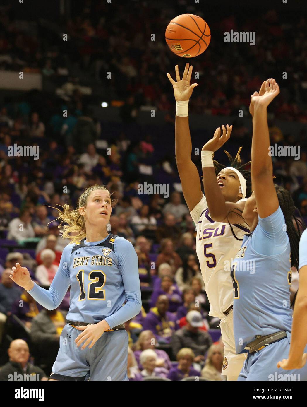 Baton Rouge, USA. 14th Nov, 2023. LSU Lady Tigers forward Sa'Myah Smith ...