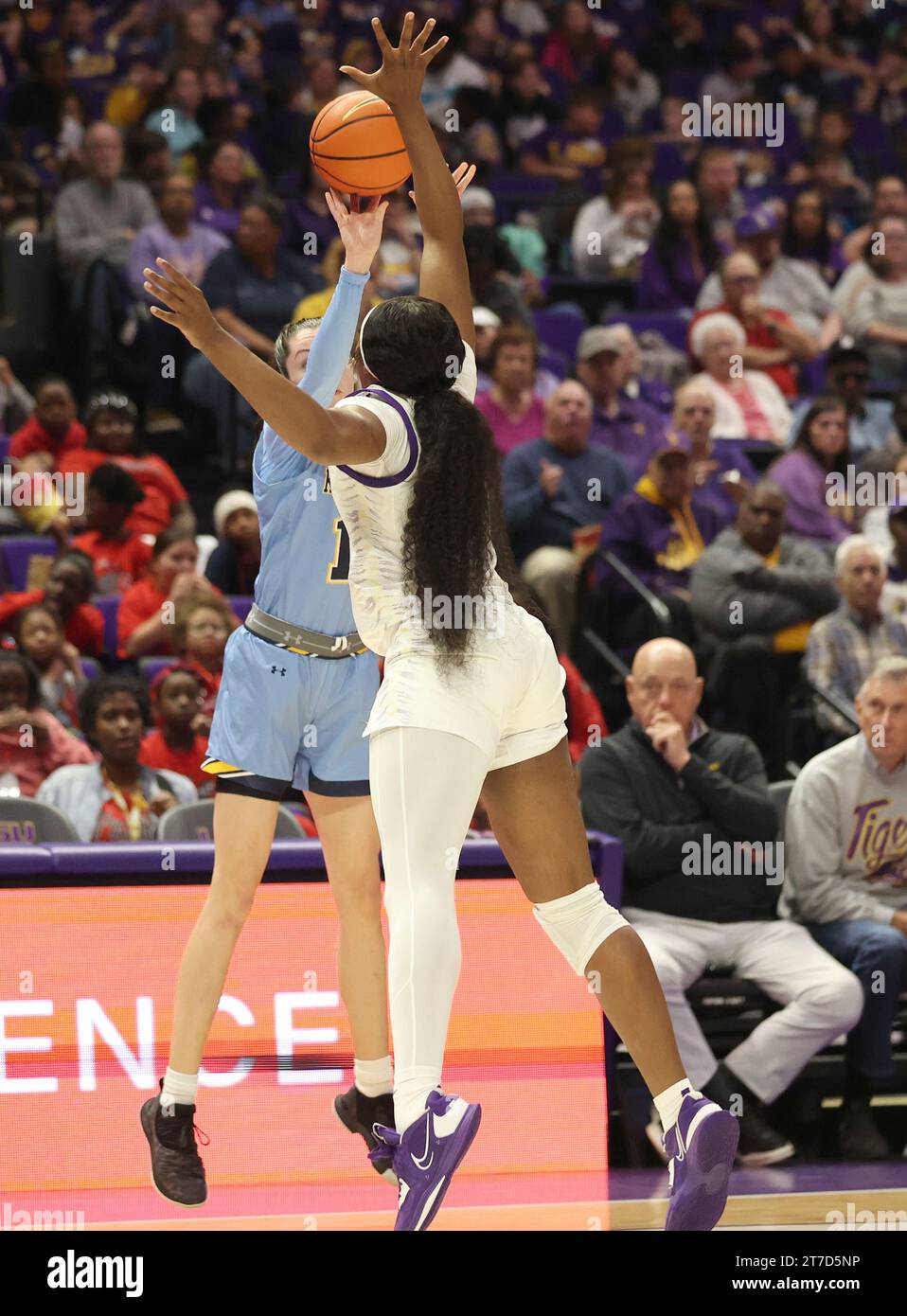 Baton Rouge, USA. 14th Nov, 2023. Kent State Golden Flashes forward ...