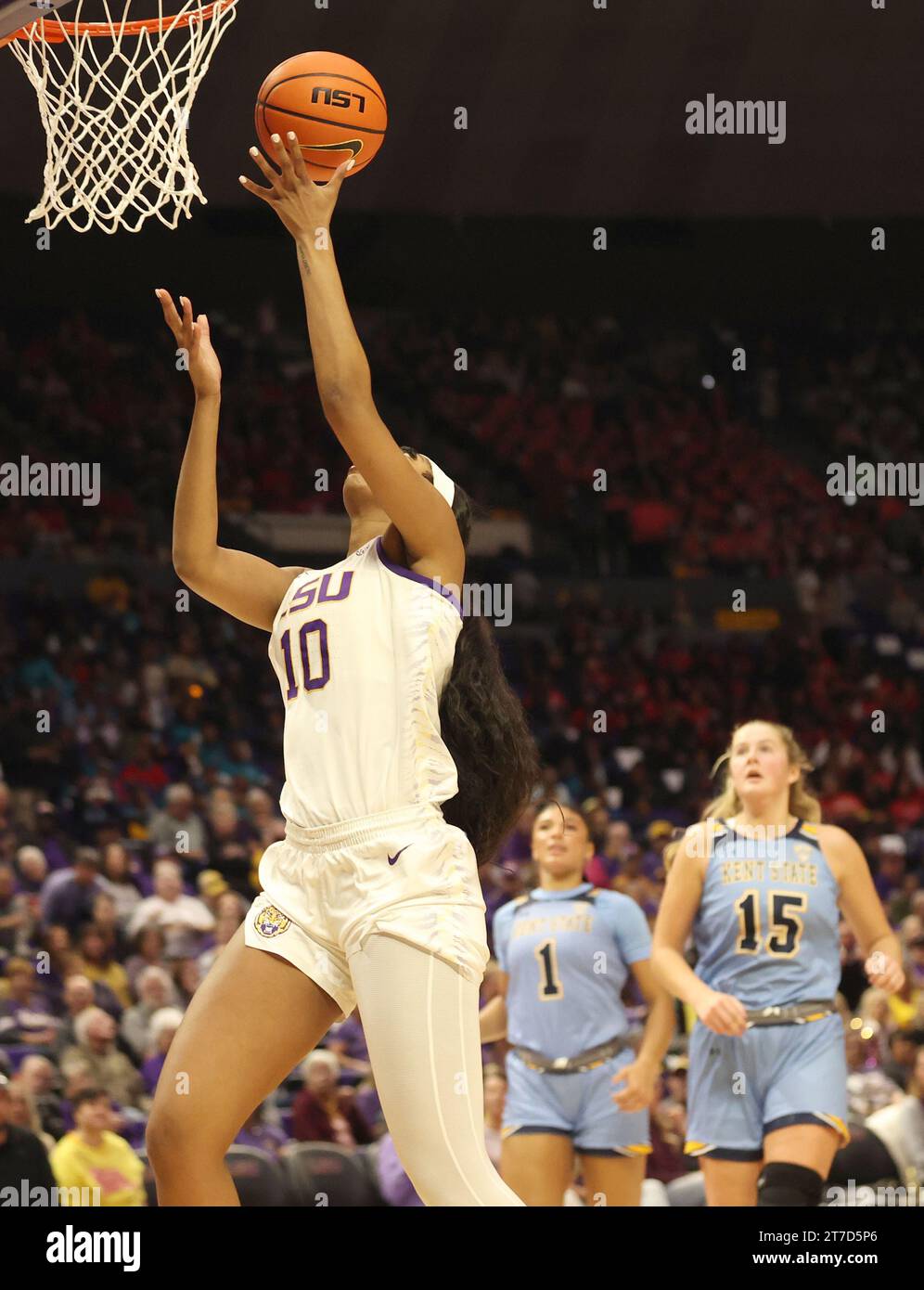 Baton Rouge, USA. 14th Nov, 2023. LSU Lady Tigers forward Angel Reese ...