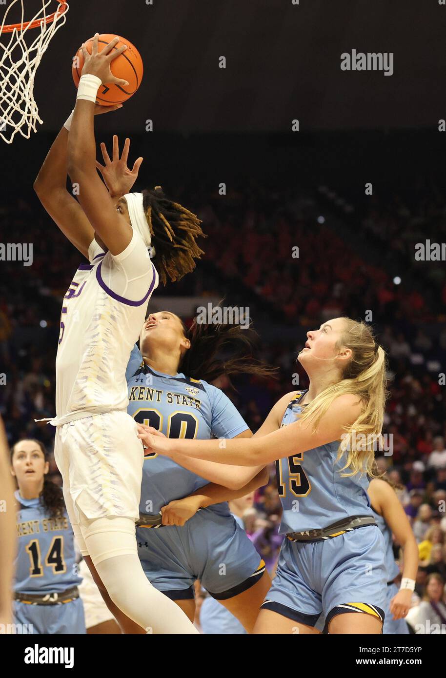 Baton Rouge, USA. 14th Nov, 2023. LSU Lady Tigers forward Sa'Myah Smith ...