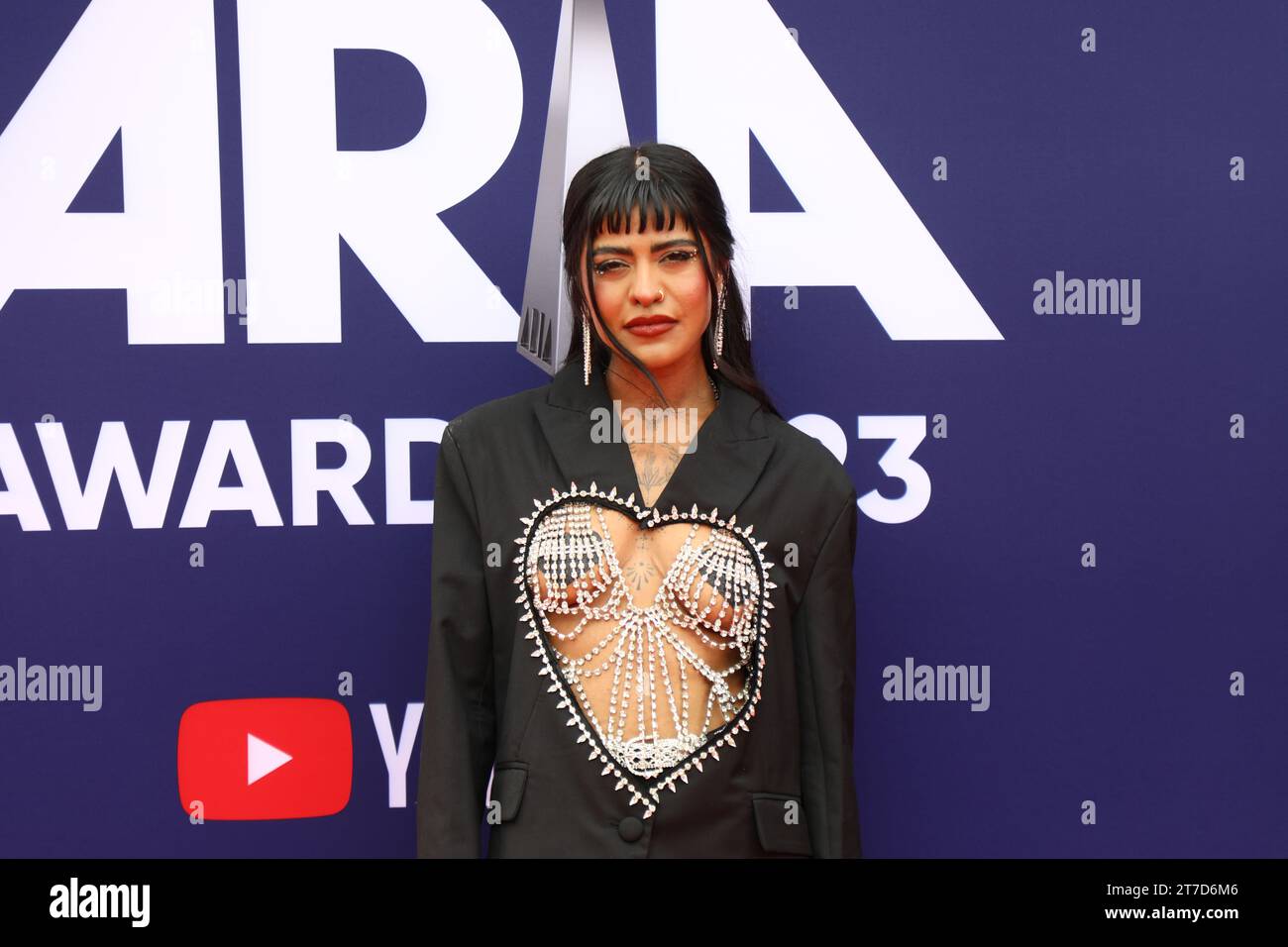 Sydney, Australia. 15th November 2023. Charlie Collins attends the 2023 ARIA (Australian Record ...