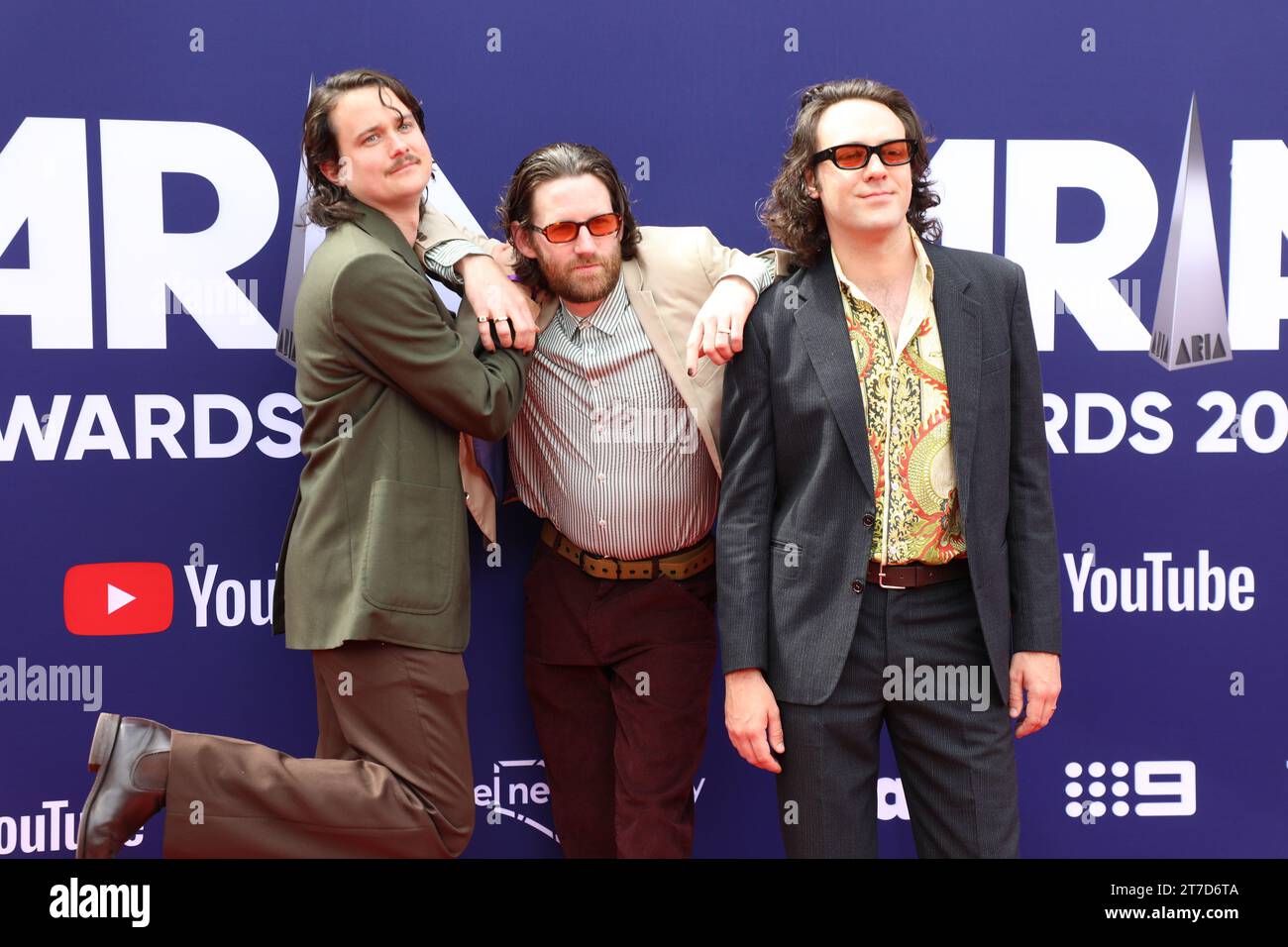 Sydney, Australia. 15th November 2023. Members of King Gizzard & the ...