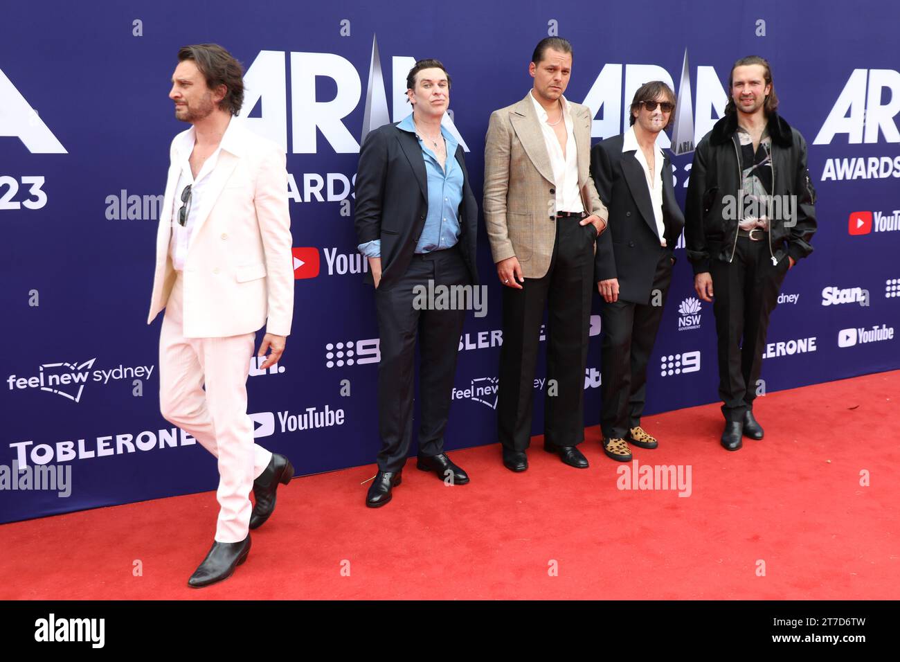 Sydney, Australia. 15th November 2023. Jet, the band (Cameron Muncey ...