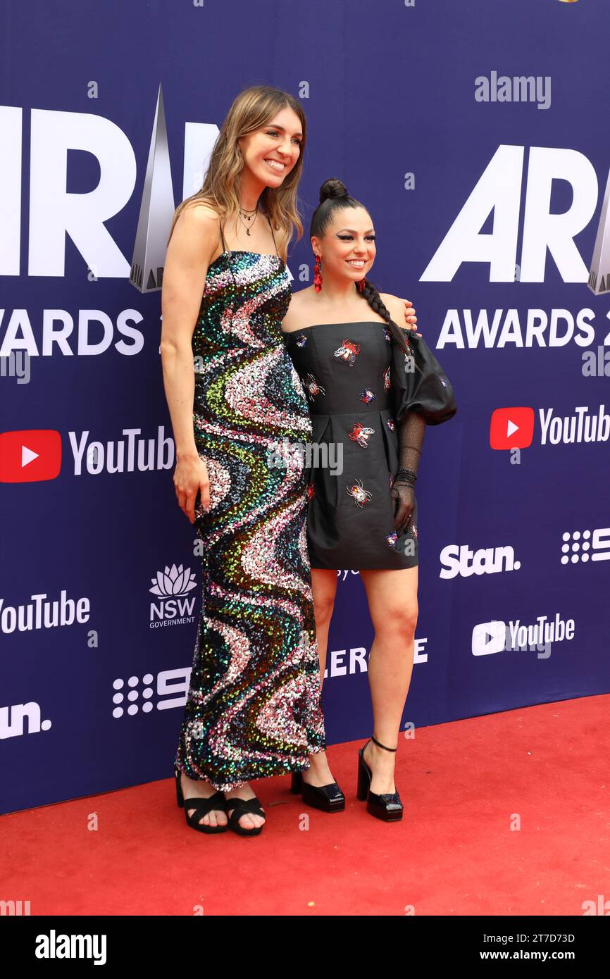 Sydney, Australia. 15th November 2023. Melanie Bracewell and Melissa ...