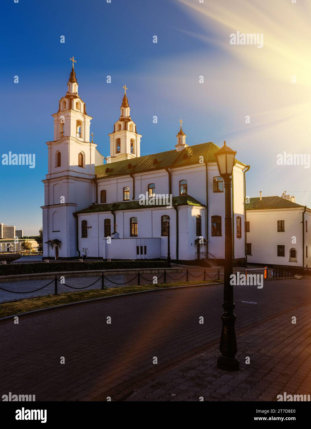 The Holy Spirit Cathedral in Minsk, Belarus is dedicated to the Holy ...