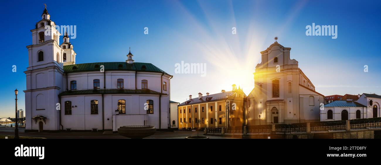 The Holy Spirit Cathedral in Minsk, Belarus is dedicated to the Holy ...