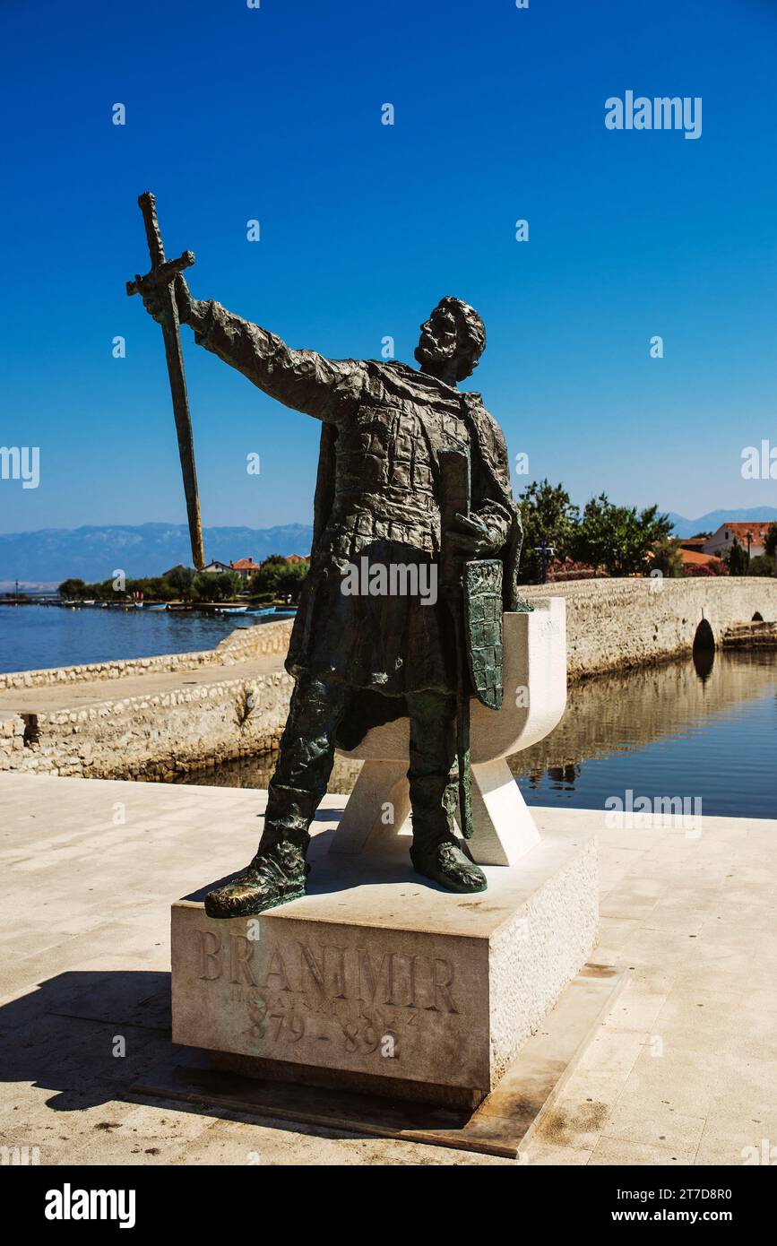 Statue of prince branimir in nin hi-res stock photography and images ...