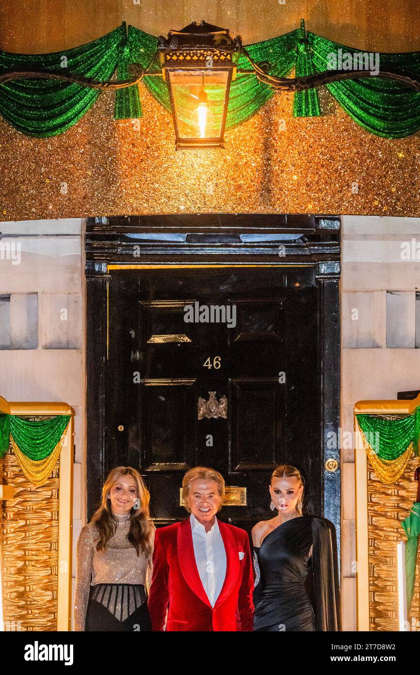 London, UK. 14th Nov, 2023. Richard Caring, owner, and his wife ...