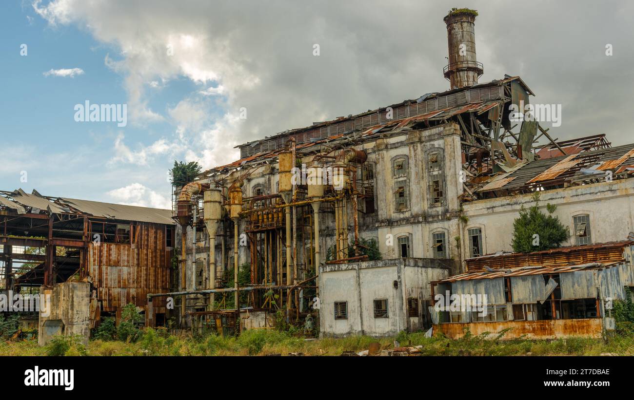 An abandoned sugar mill ruins Stock Photo - Alamy