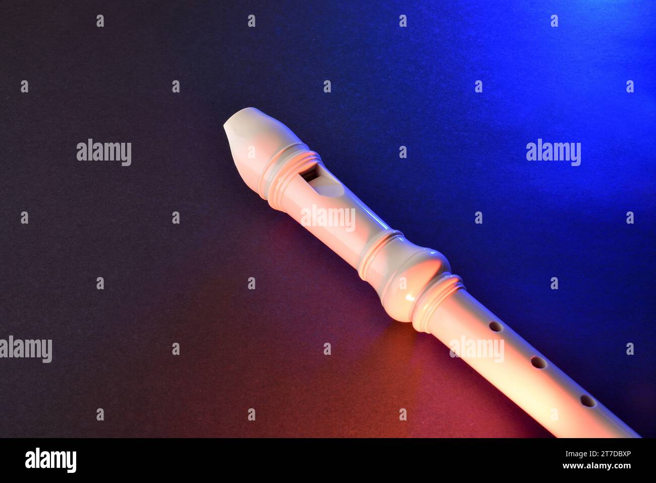 Conceptual concert background for recorder with detail of the ...