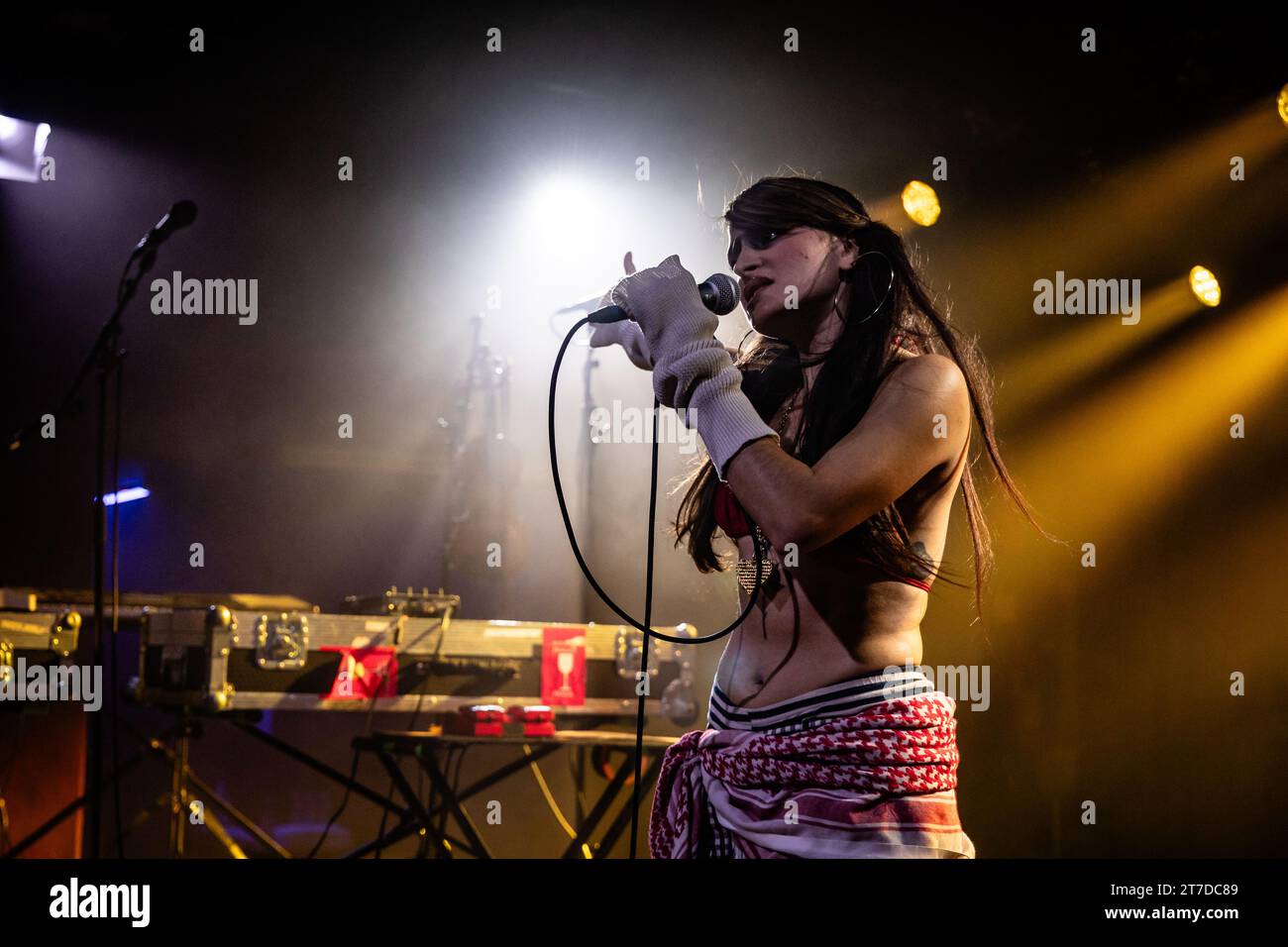 Copenhagen, Denmark. 14th Nov, 2023. The Lebanese singer Thoom performs ...