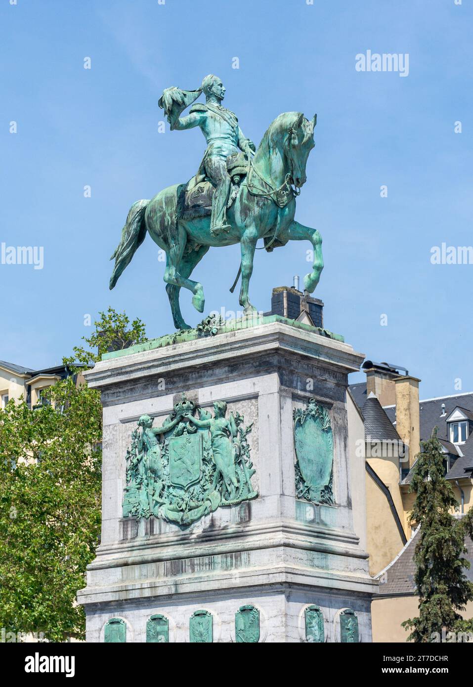 King william ii equestrian statue hi-res stock photography and images ...