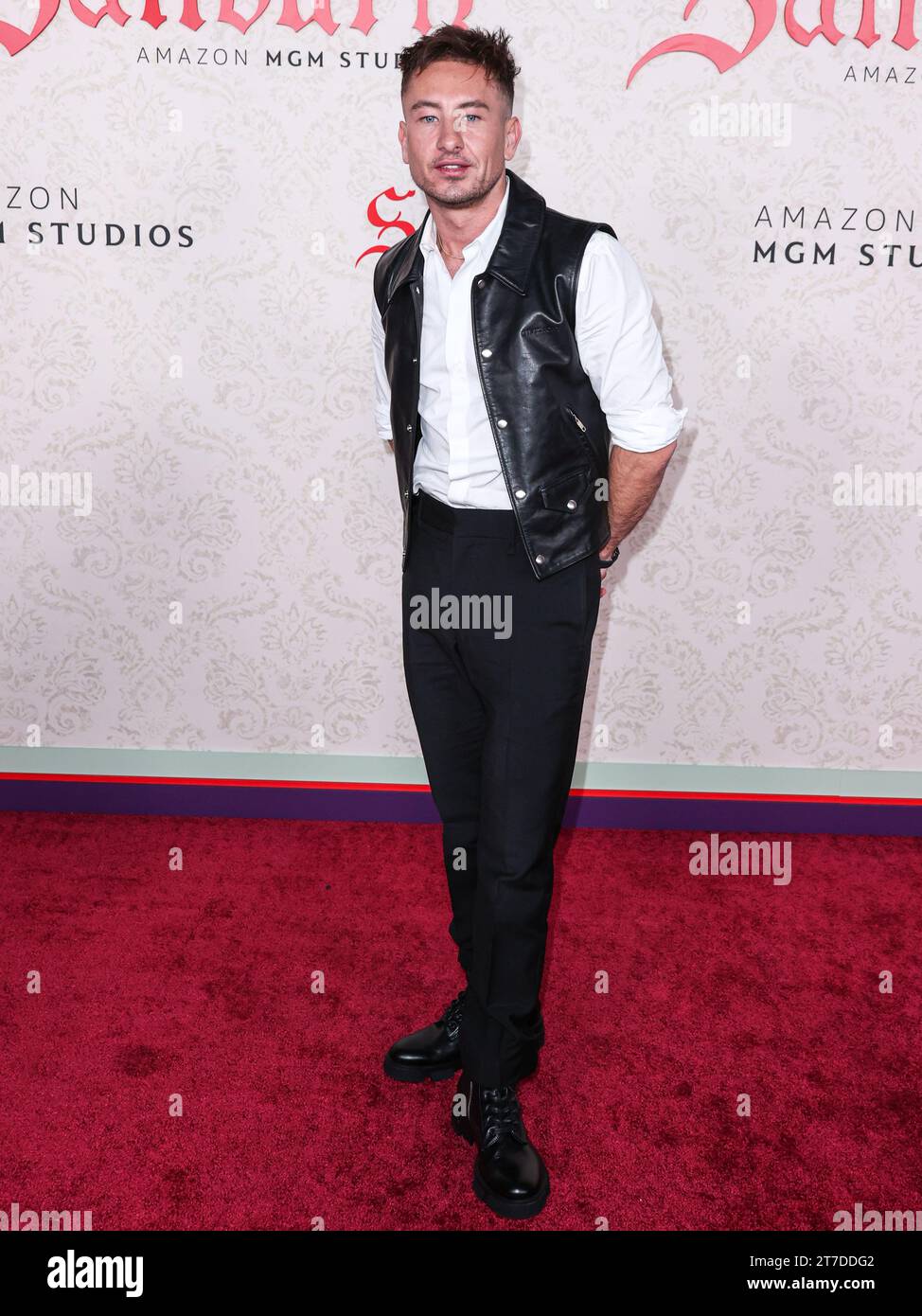 LOS ANGELES, CALIFORNIA, USA - NOVEMBER 14: Irish actor Barry Keoghan ...