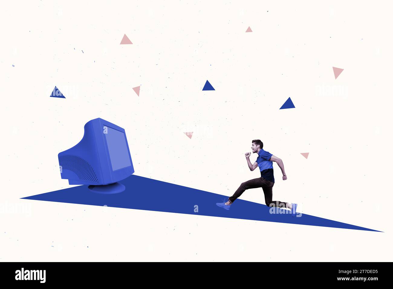 Old tv montage hi-res stock photography and images - Alamy