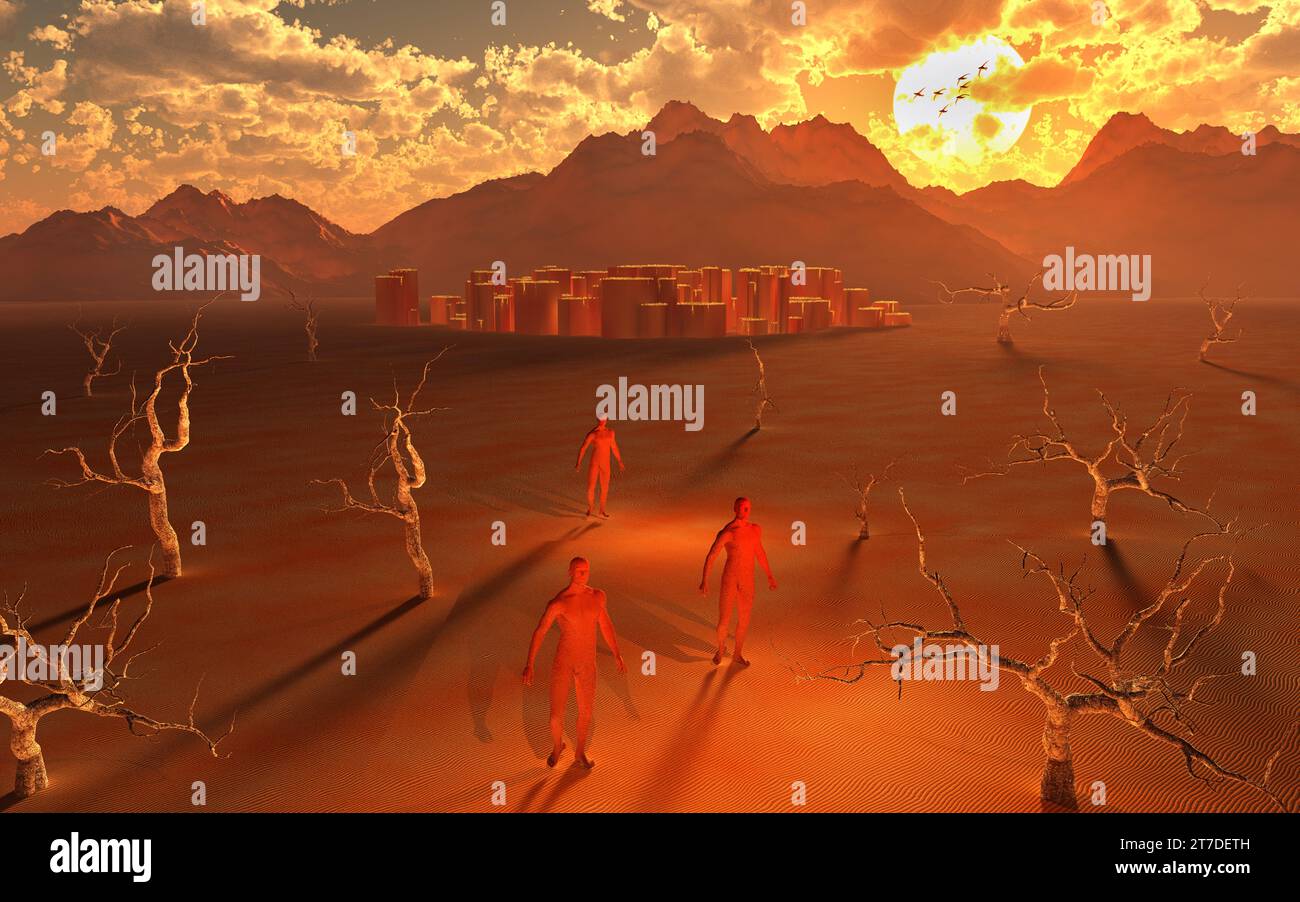 Humans changing the environment hi-res stock photography and images - Alamy