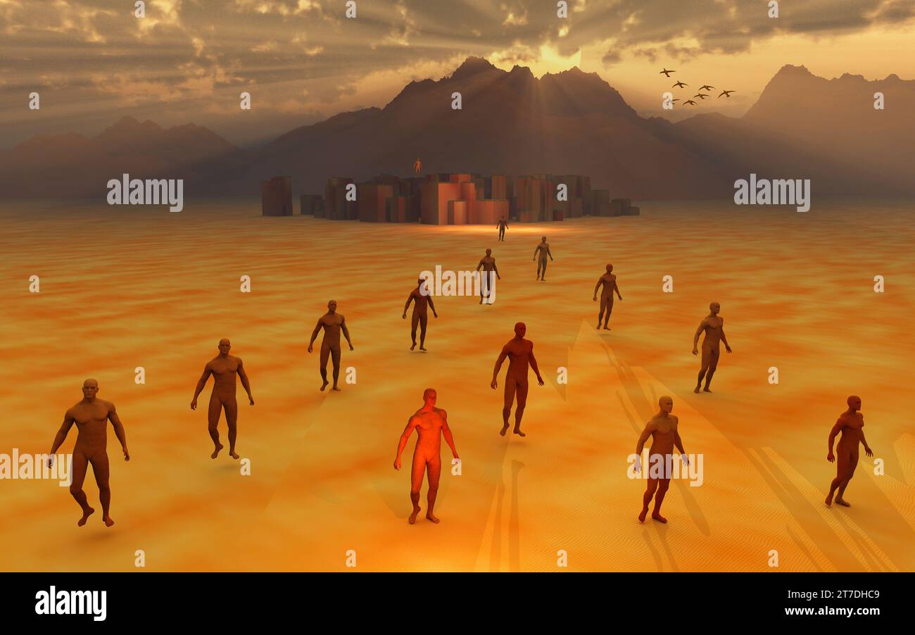 Humans changing the environment hi-res stock photography and images - Alamy