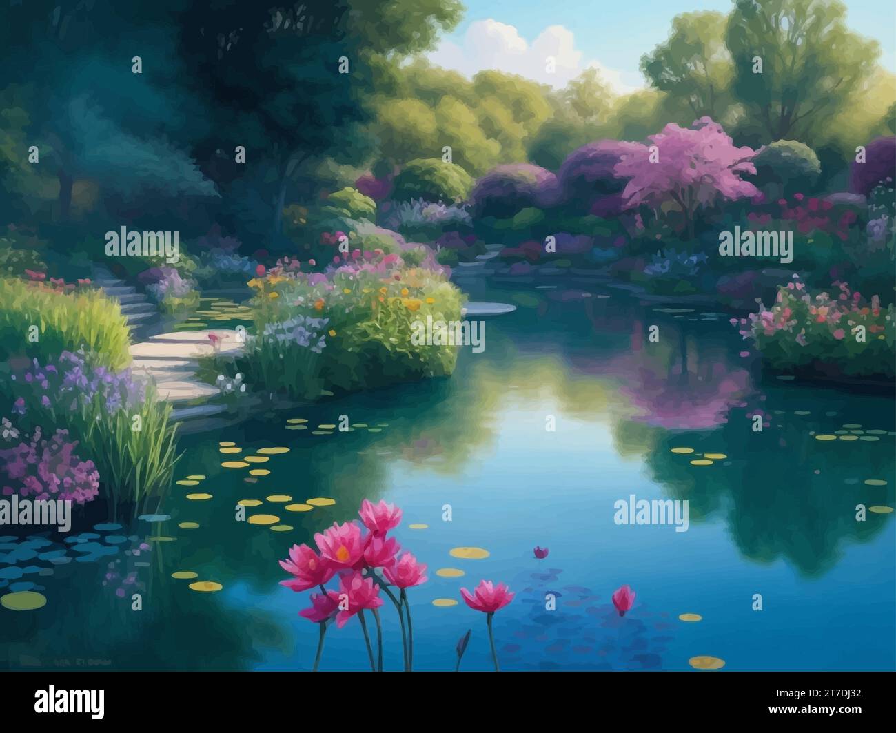 Nature Stock Vector Images - Alamy