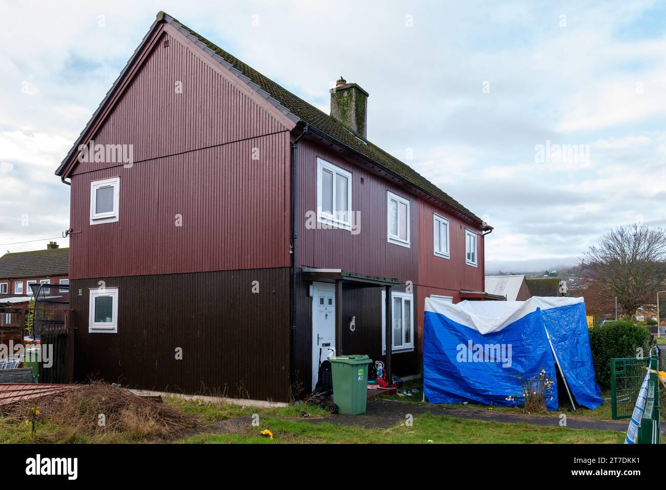 15 November 2023. St Ninian Drive, Inverness. This is the dwelling and ...
