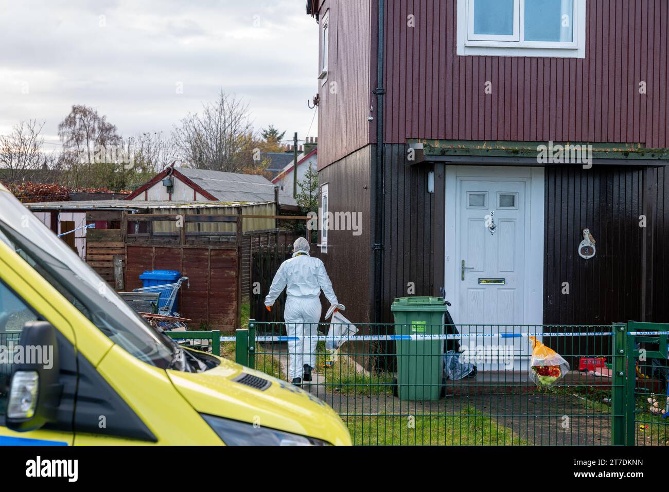 15 November 2023. St Ninian Drive, Inverness. This is the dwelling and ...