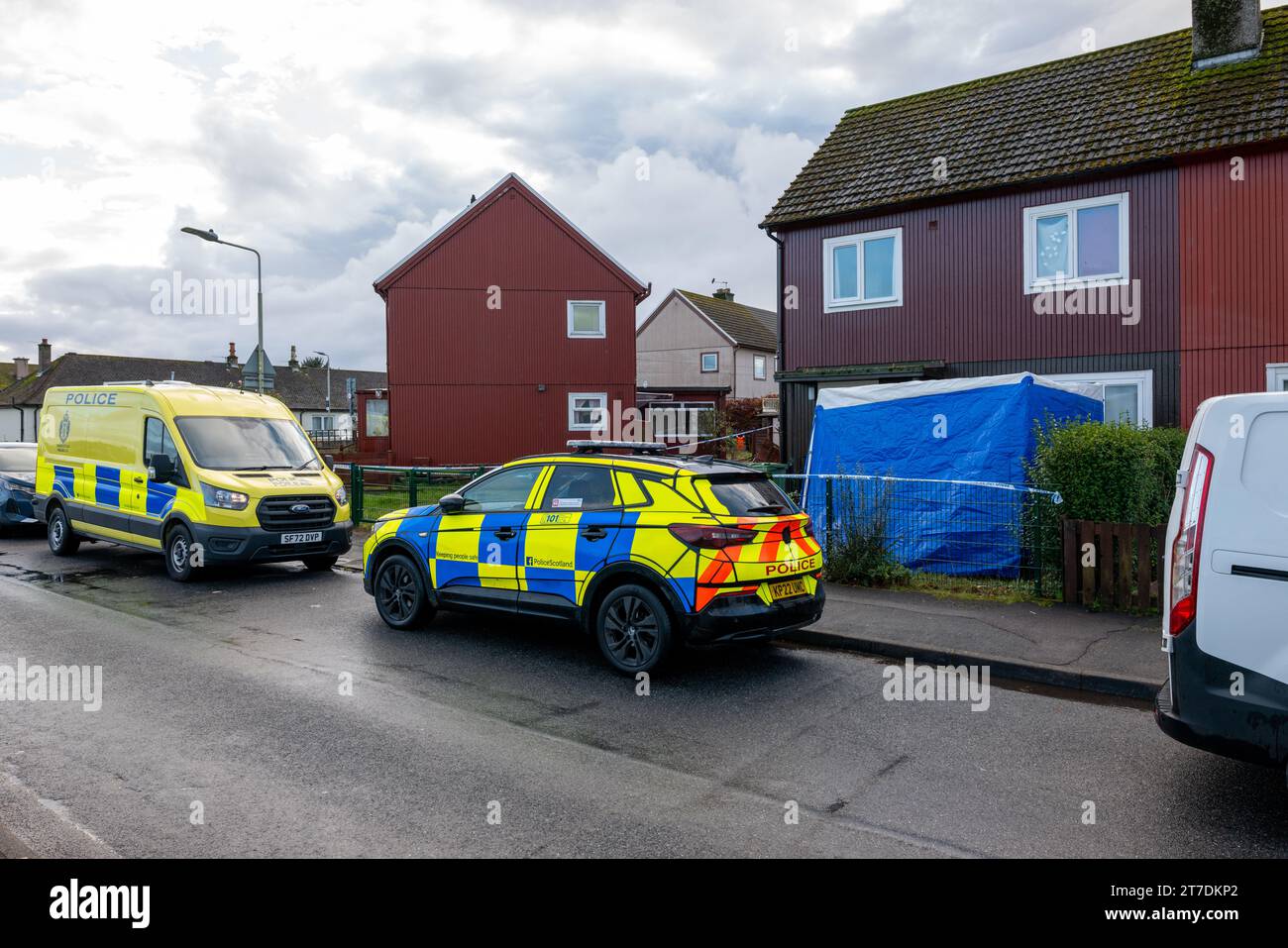 15 November 2023. St Ninian Drive, Inverness. This is the dwelling and ...