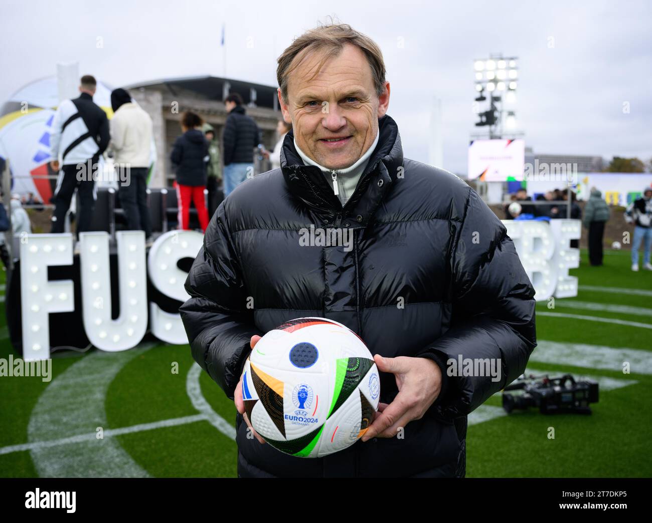 Berlin, Germany. 15th Nov, 2023. Bjørn Gulden, CEO of Adidas, stands ...