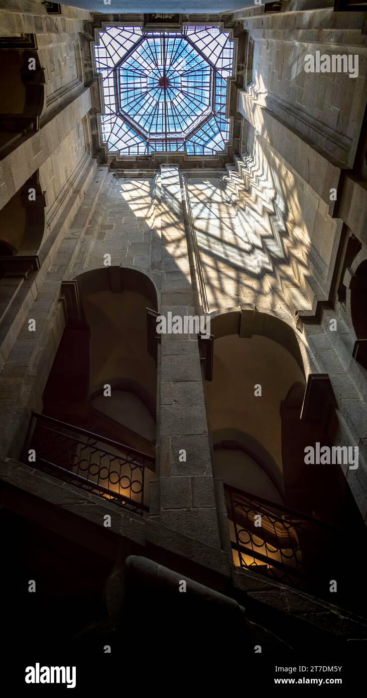 Inside Centro Portugues de Fotografia, Porto, Portugal Stock Photo - Alamy