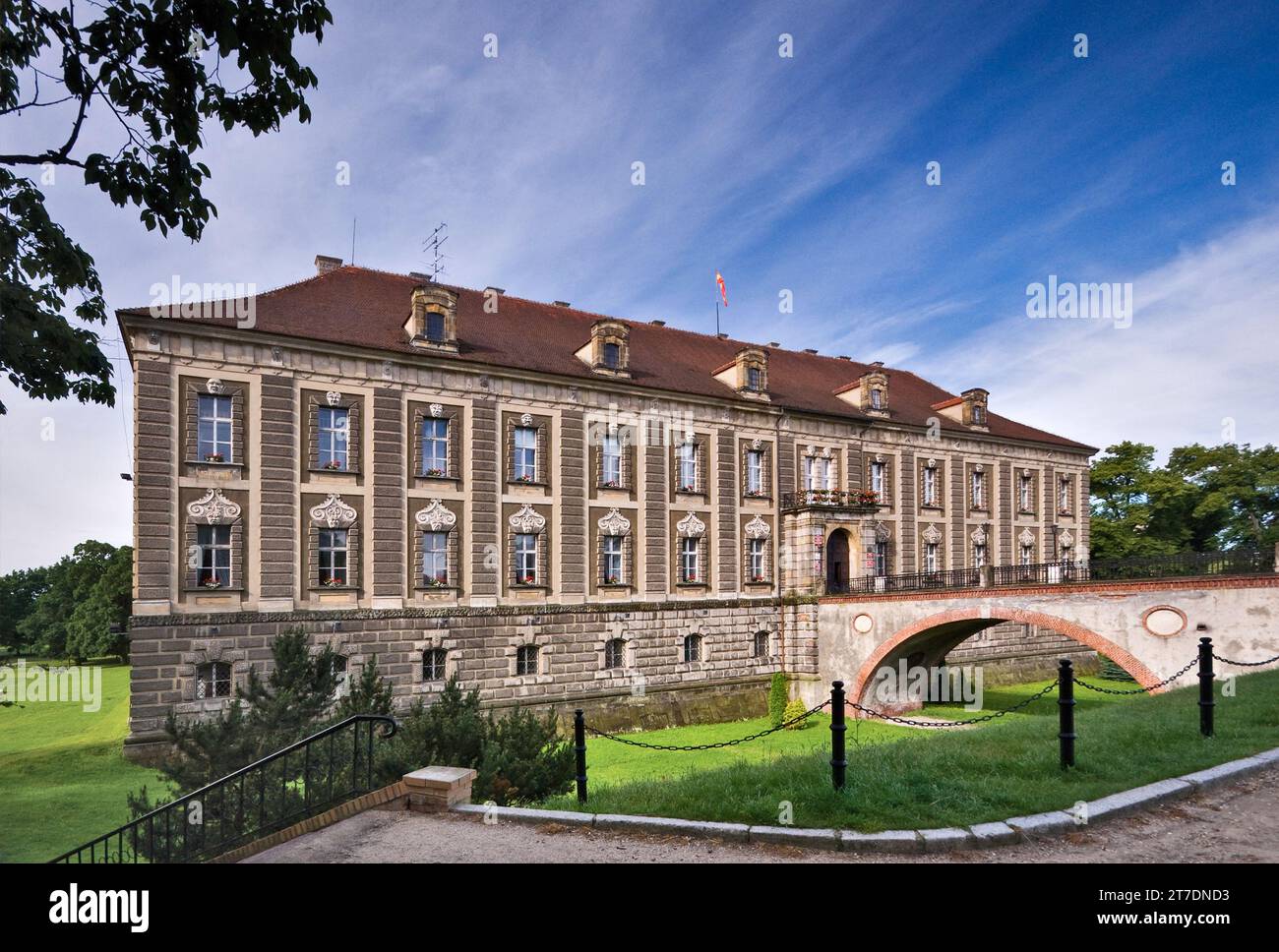 Ducal Palace in Żagań, Lubuskie Voivodeship, Poland Stock Photo - Alamy
