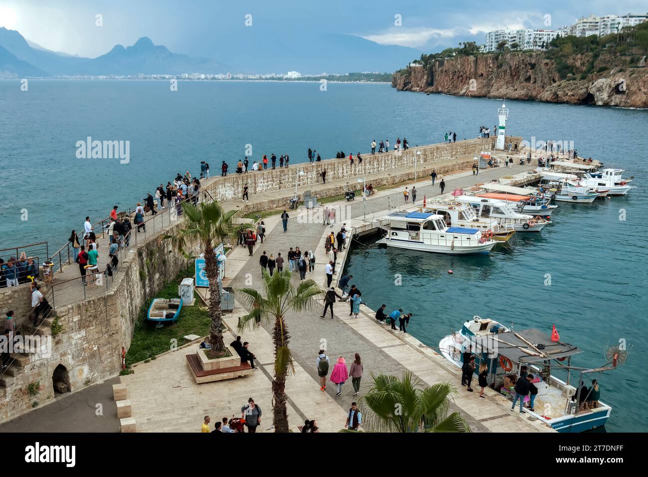 Antalya Marina Turkey Stock Photo - Alamy
