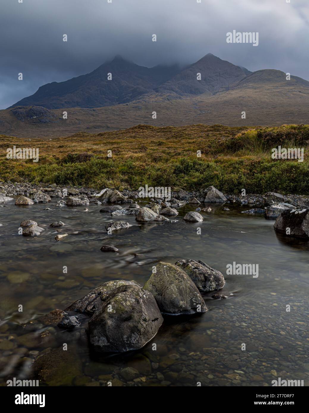 Allt Dearg Mor Waterfall, Isle of Skye, Scotland Stock Photo - Alamy