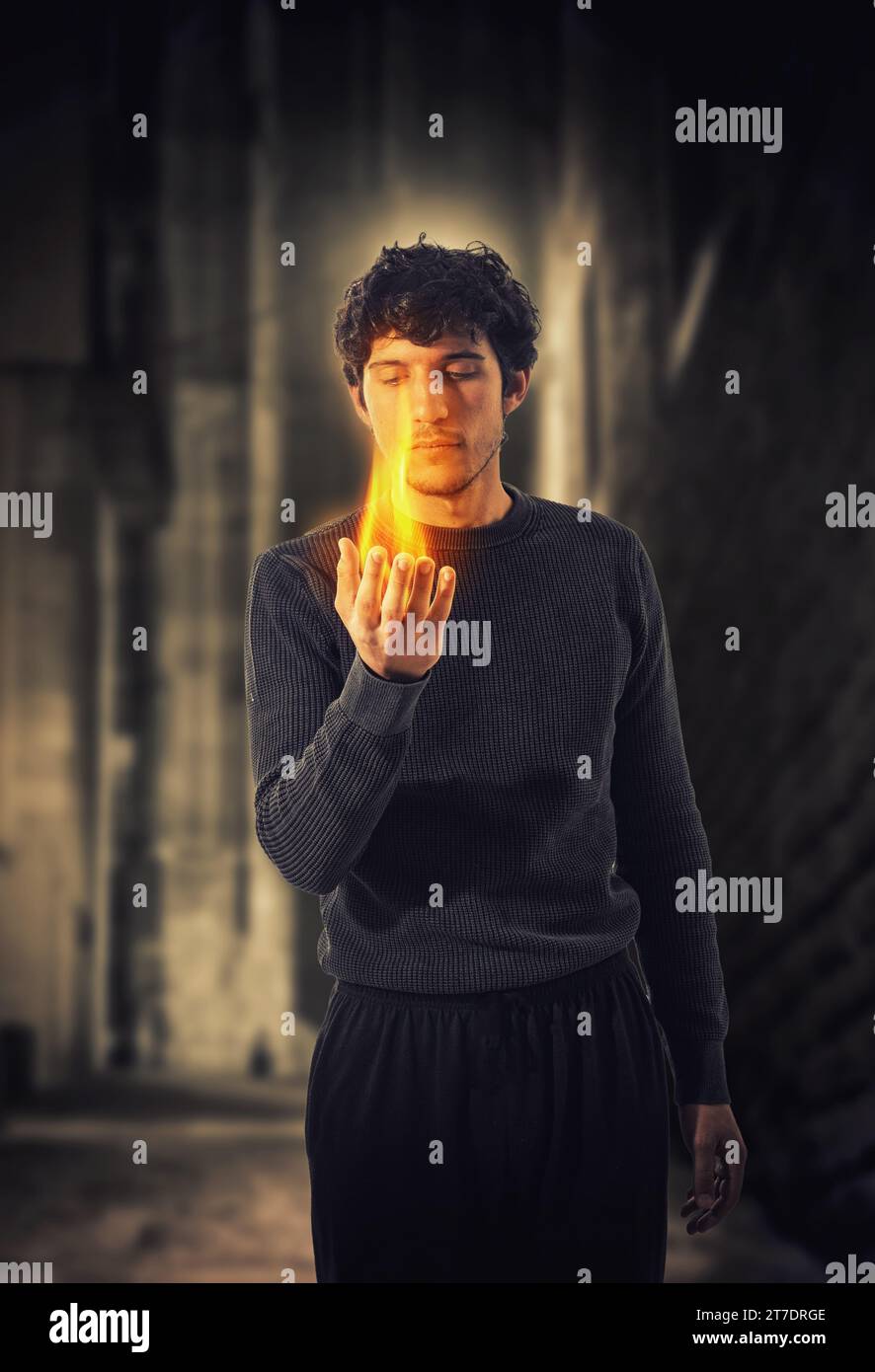 Mesmerized man hi-res stock photography and images - Alamy