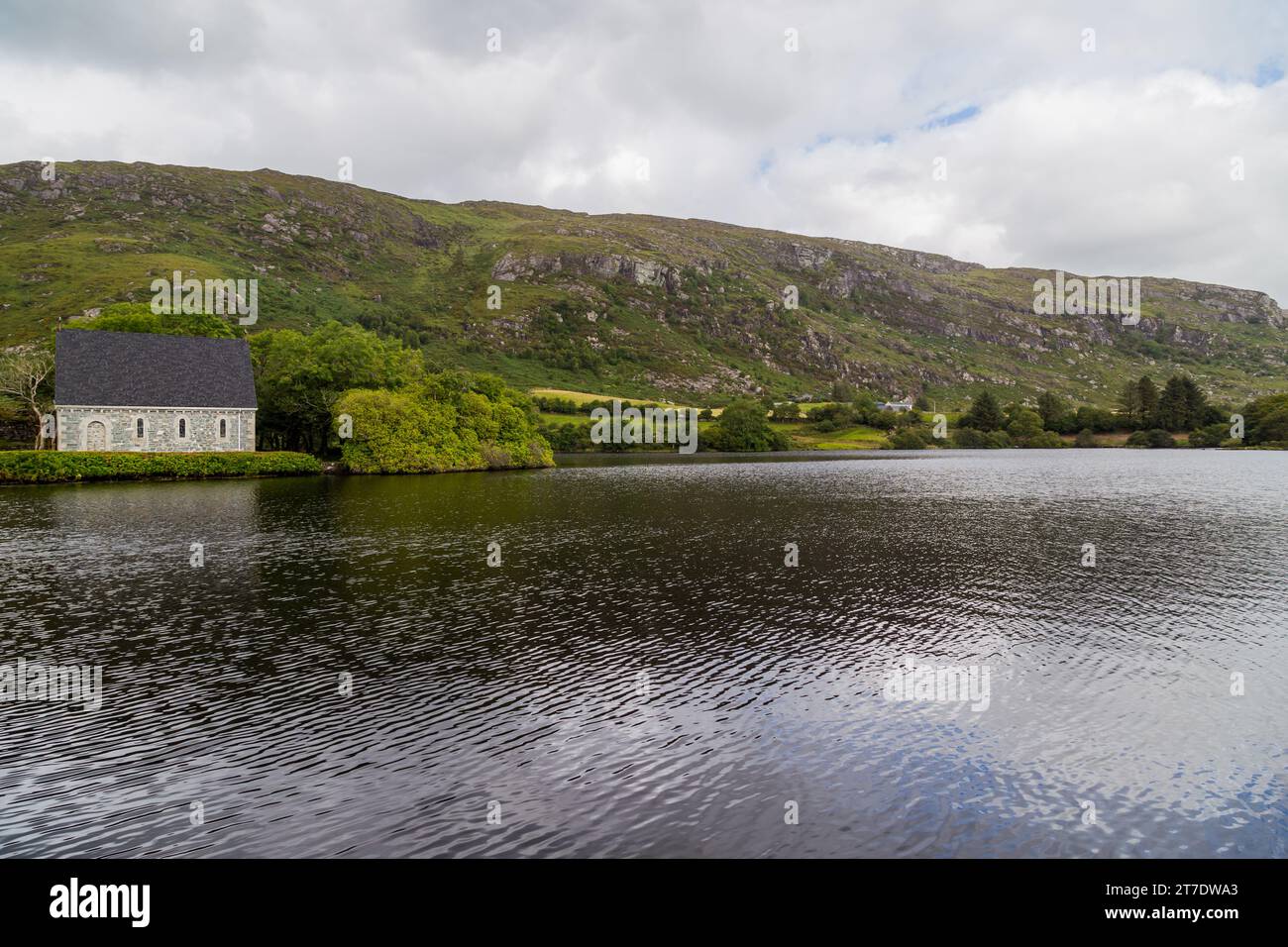 St. Finbarr oratory Church, Gougane Barra, cork West Ireland Stock ...