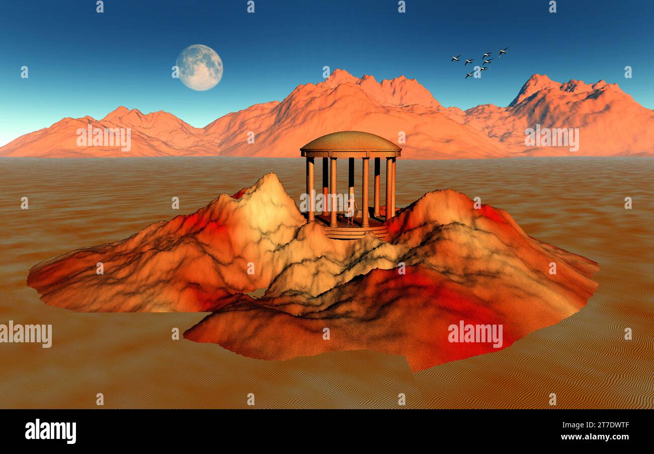 Classical round temple hi-res stock photography and images - Alamy