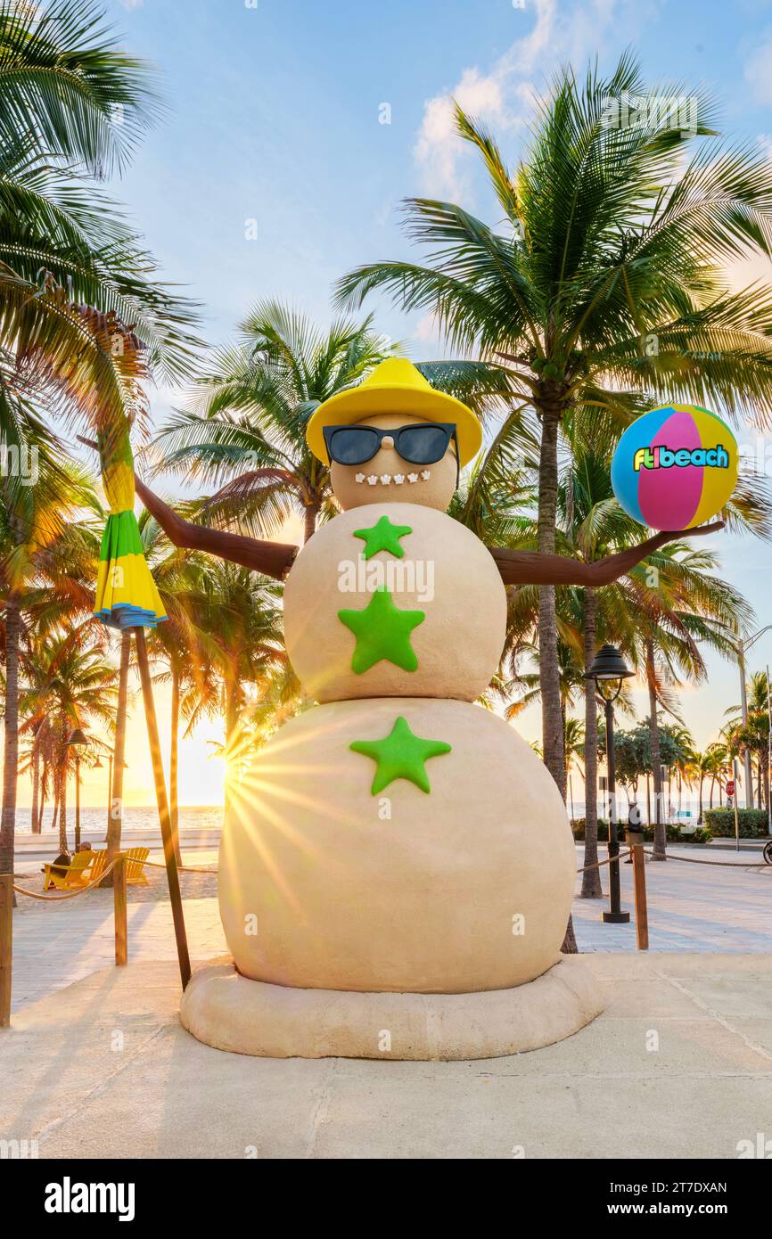 Olaz the Snowman, Light up the Beach Event November 12, 2023, starting ...
