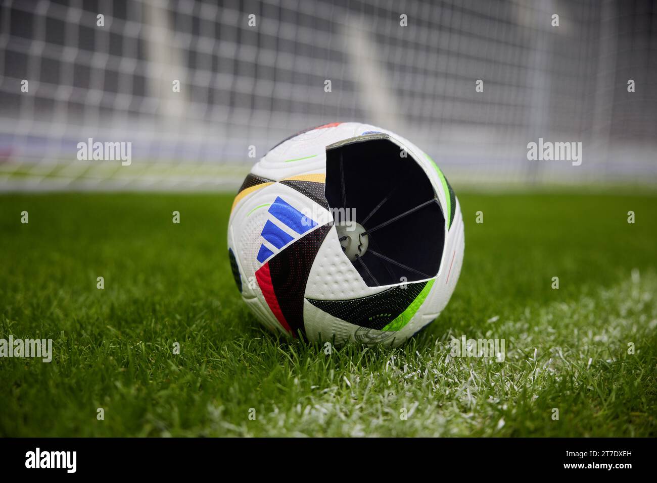 Fussballliebe official euro 2024 match ball hi-res stock photography ...