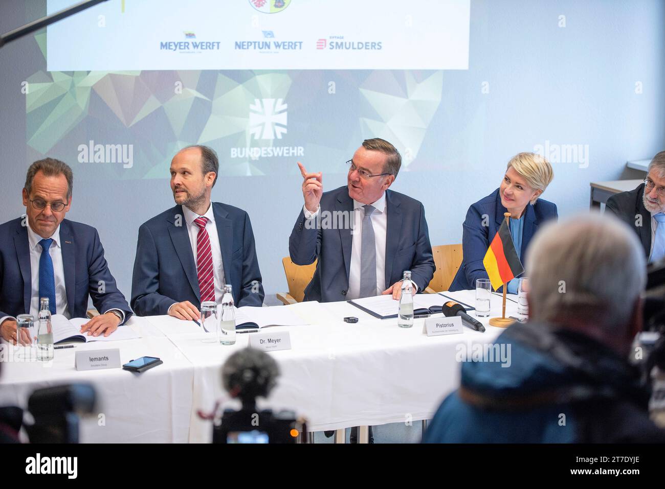 15 November 2023, Mecklenburg-Western Pomerania, Rostock: Boris ...