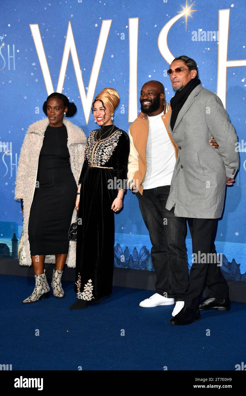 Ivy Quainoo, Tua El-Fawwal, Prince Kuhlmann und Daniel Klare bei der ...