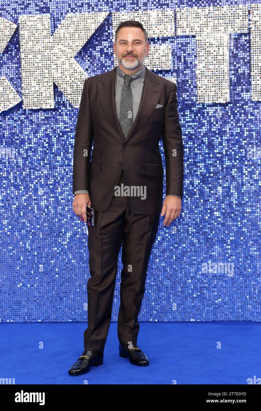 David Walliams attends the "Rocketman" UK premiere at Odeon Luxe ...