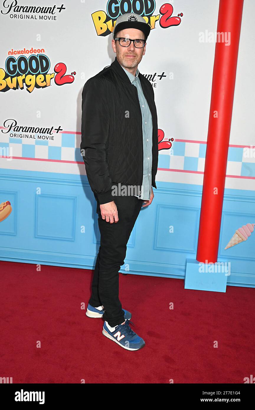 Zack Olin attends the World Premiere of "Good Burger 2" at the Regal ...