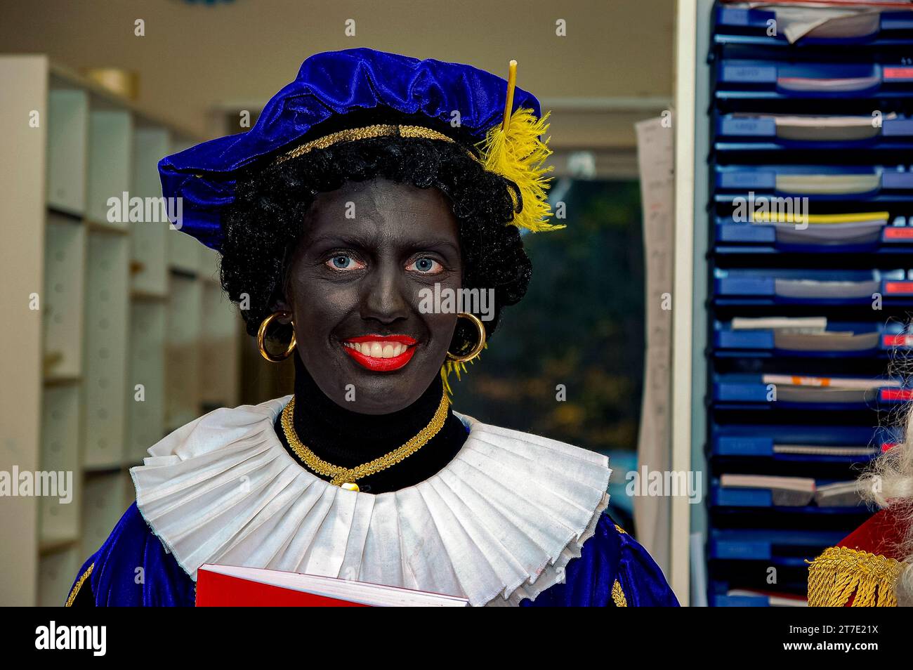 Black Piet / Zwarte Piet, portrait, is a controversial, Dutch figure ...