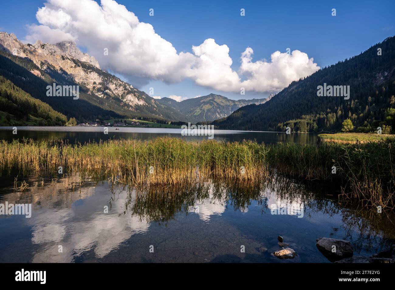 Austrian alps reflection in water hi-res stock photography and images ...