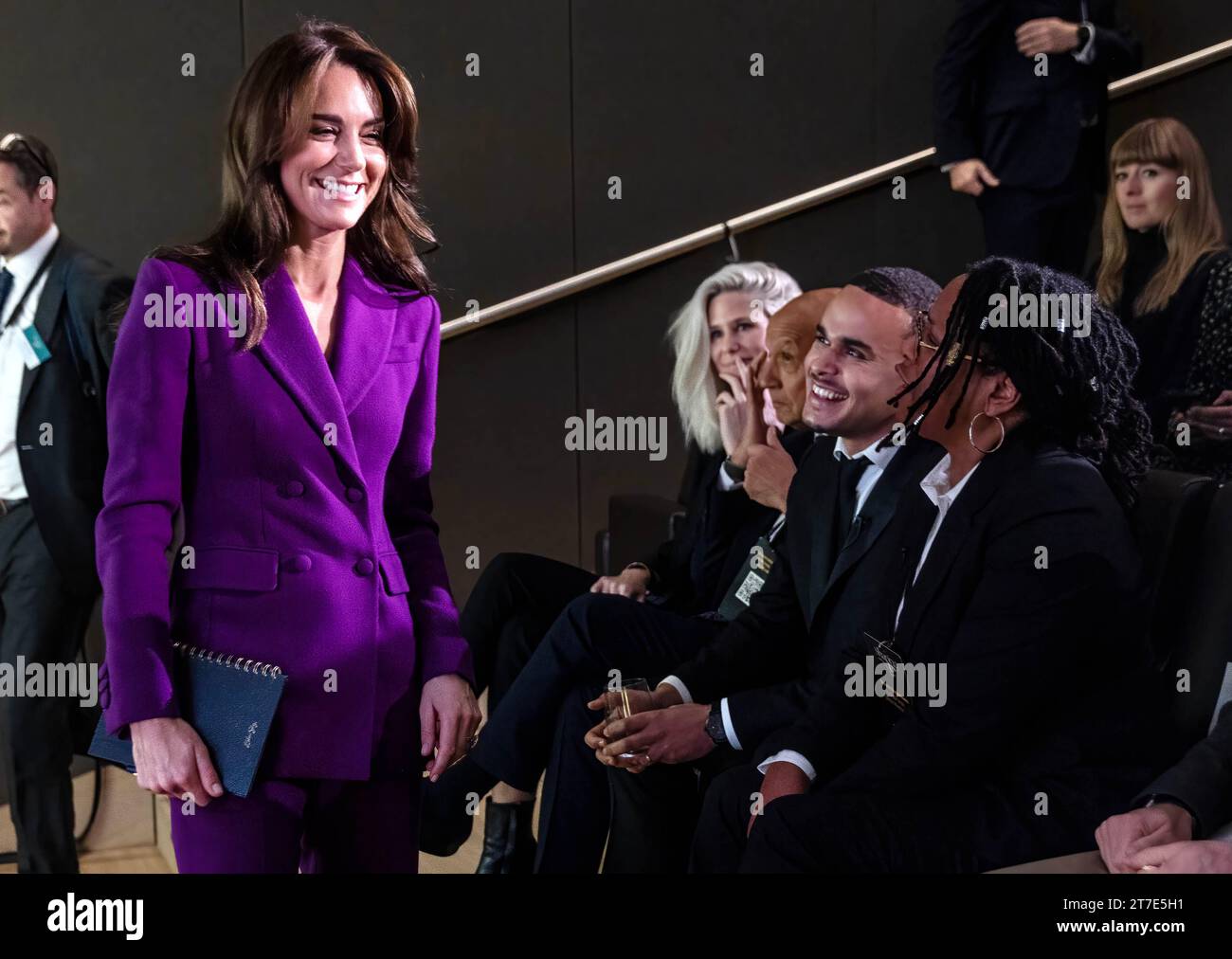 The Princess of Wales takes a seat at the Shaping Us National Symposium ...