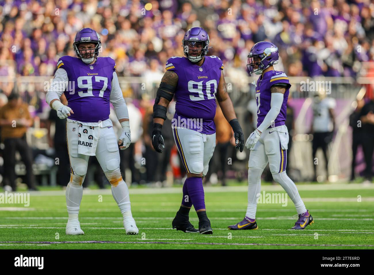 Minnesota Vikings defensive tackle Harrison Phillips (97), defensive ...