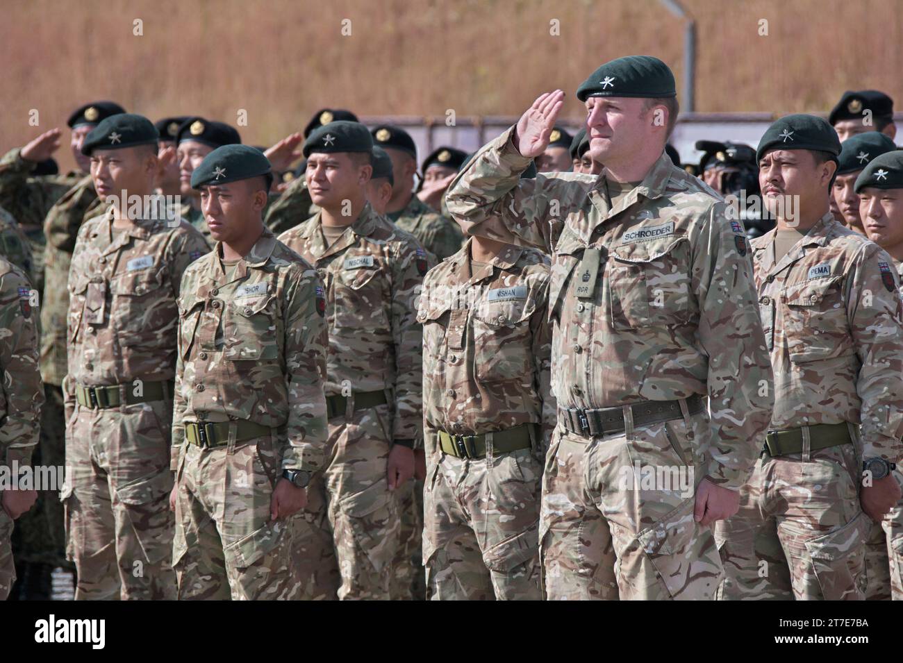 Shinto, Japan. 15th Nov, 2023. Members of the Japan Ground Self-Defense ...