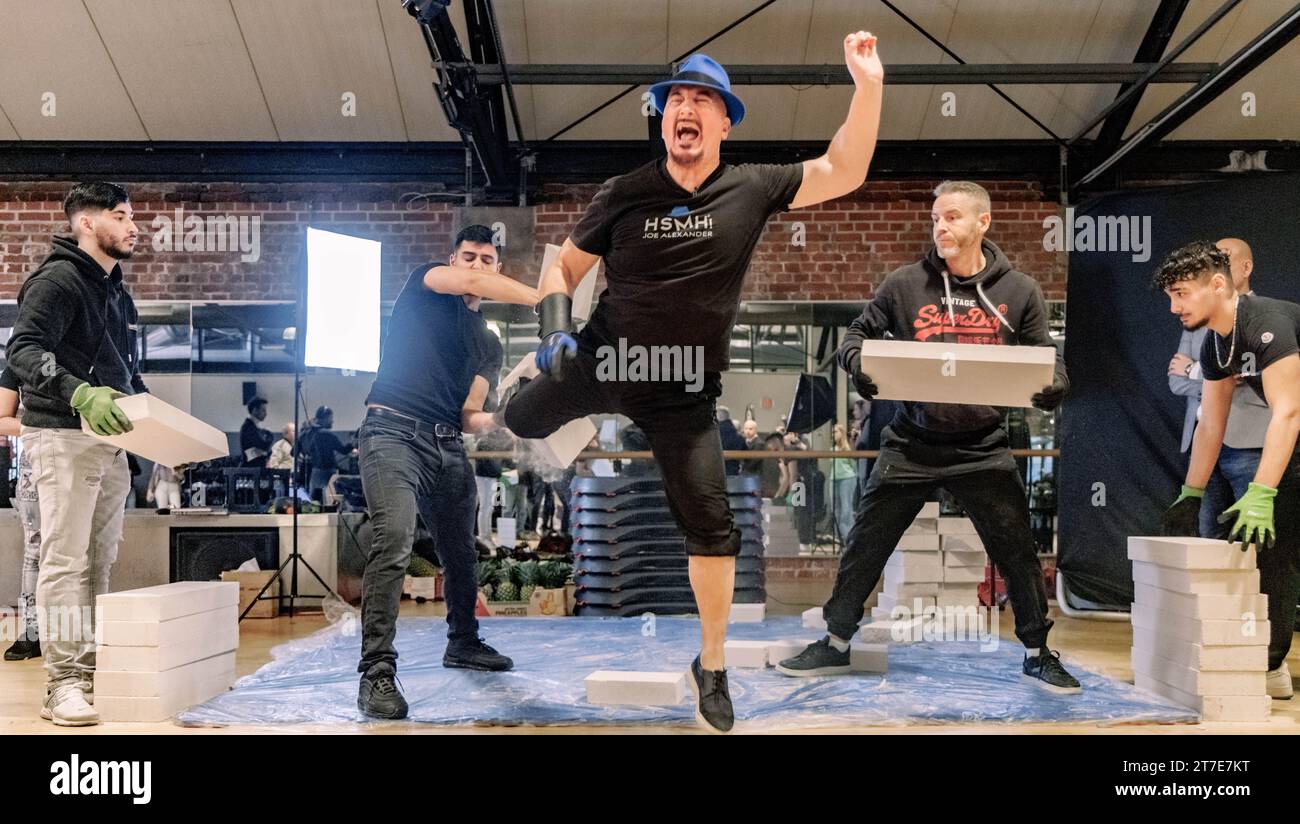 Hamburg, Germany. 15th Nov, 2023. Martial artist Joe Alexander in his ...