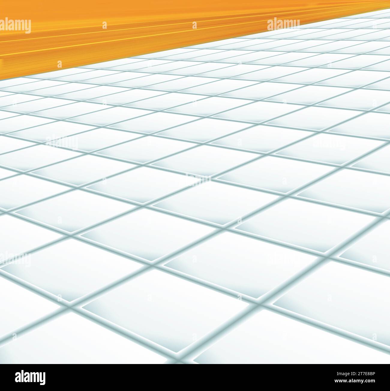 Illustration of a modern home floor with parquet wood. Square tiles on ...