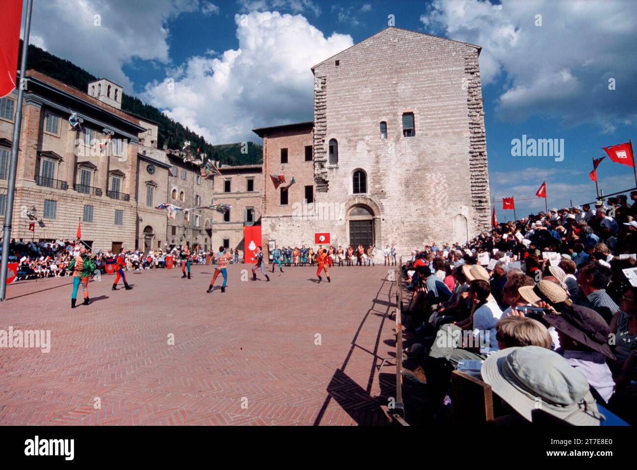 Umbria flag wavers hi-res stock photography and images - Alamy