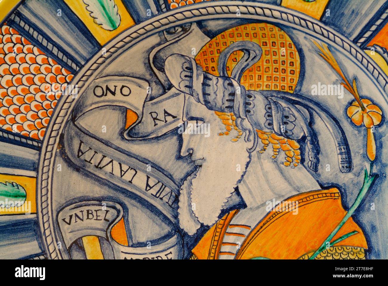 Europe. Italy. Umbria. Province of Perugia. Deruta. Pottery Workshop ...