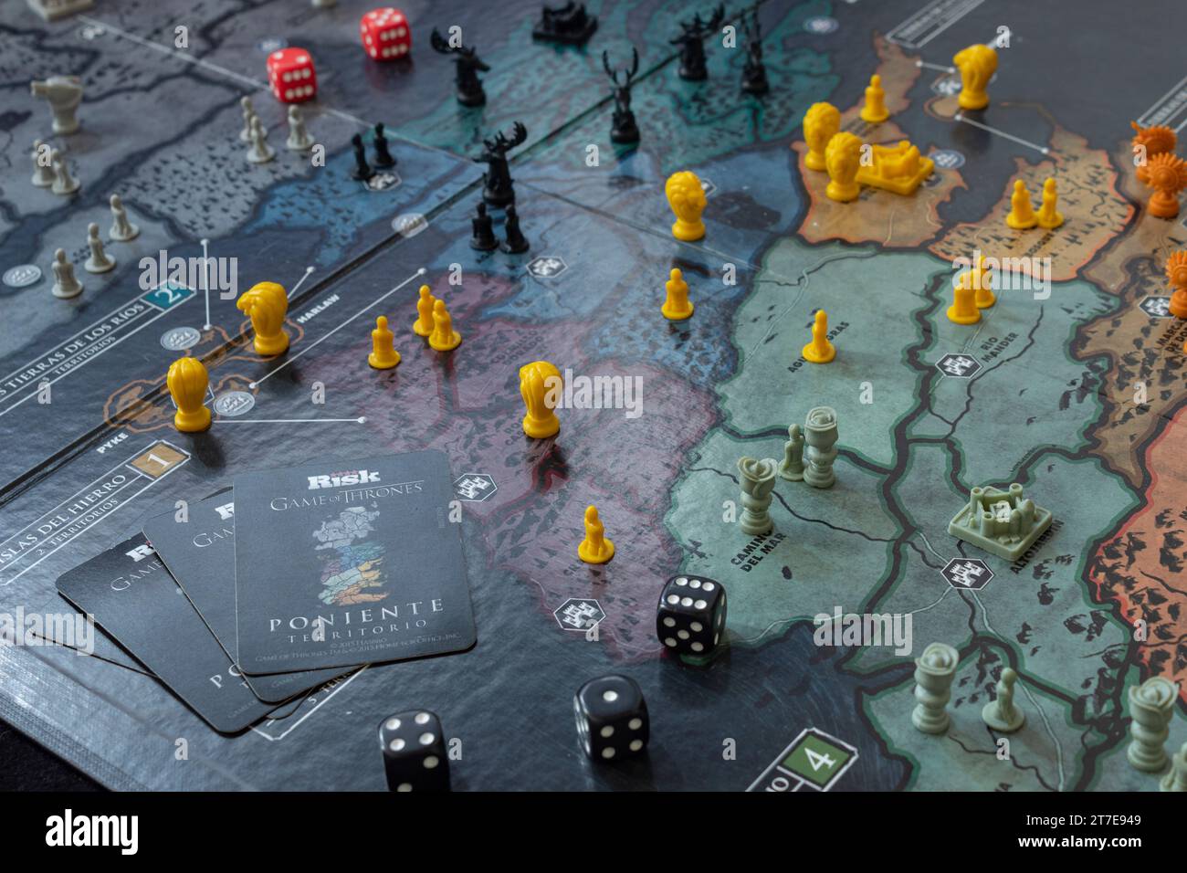 Board game map hi-res stock photography and images - Alamy