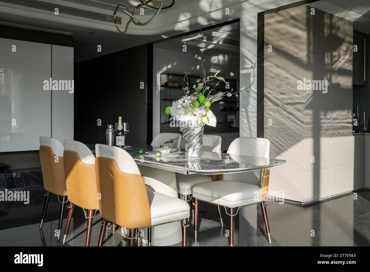 Elevate Your Living Space- High-End Interior Design Inspirations Stock ...